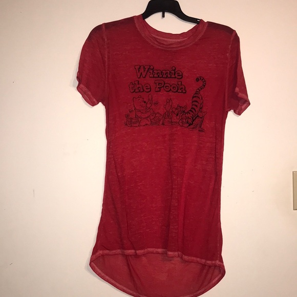 Disney | Tops | Red Winnie The Pooh Shirt | Poshmark